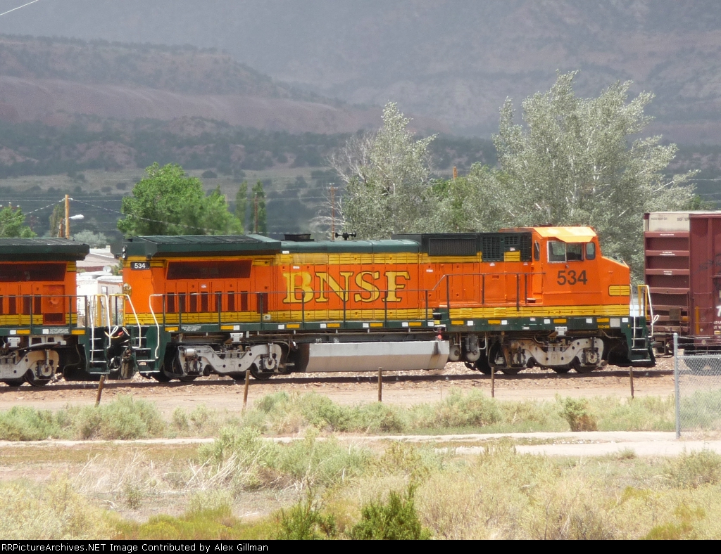 BNSF 534 Westbound
